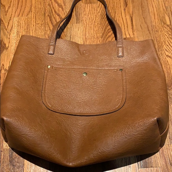 Street Level | Bags | Reversible Street Level Tote With Small Bag ...